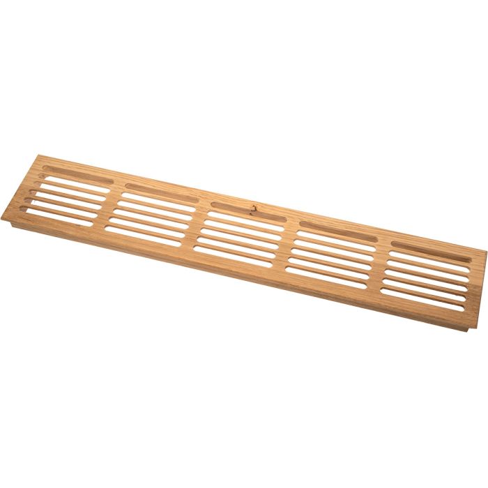 Ventilation Grate 515 x 100 mm Oak - Thuresson