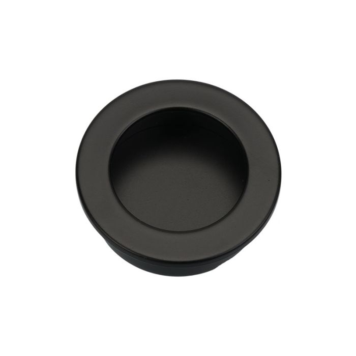Inset Handle 'Inlay Round' Black - Thuresson