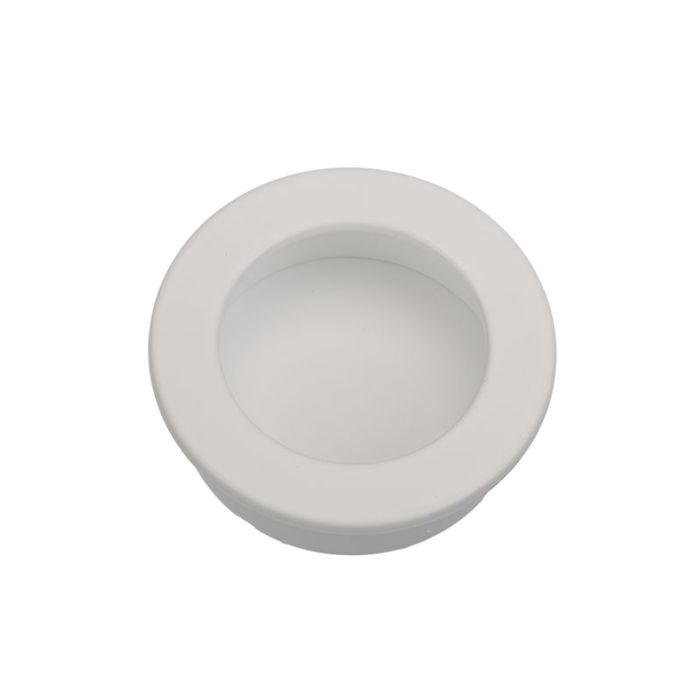 Inset Handle 'Inlay Round' White - Thuresson